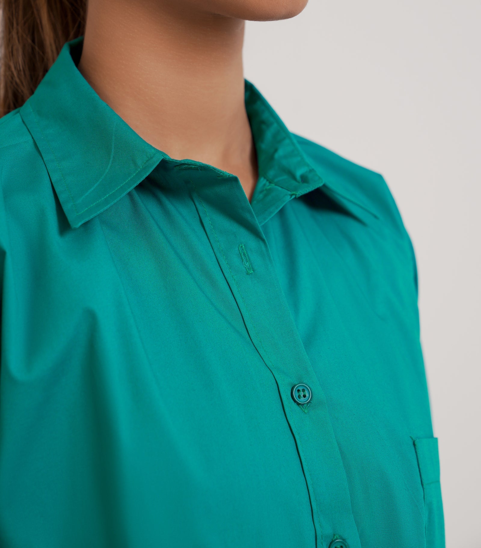 Solid Button-up Shirt – Beyond East Official