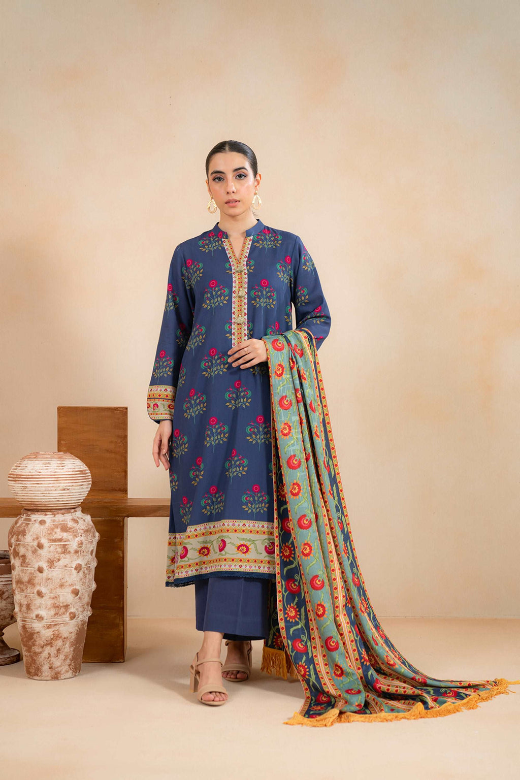 1 Piece Dyed Khaddar Trouser | Best Ladies Trouses in Pakistan